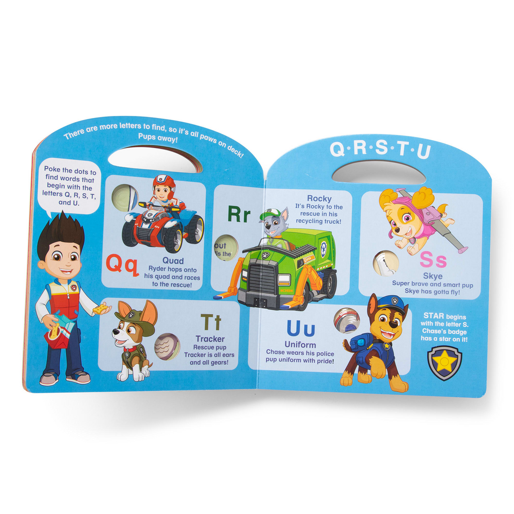 PAW Patrol Poke-A-Dot Alphabet Adventure – Bella Chic Home and Gift