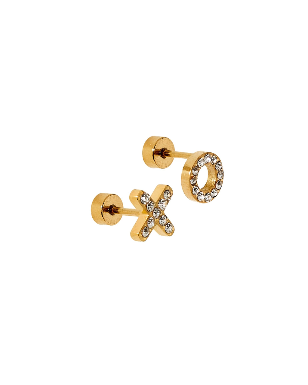 Screwback Stud Earrings - XO – Bella Chic Home and Gift