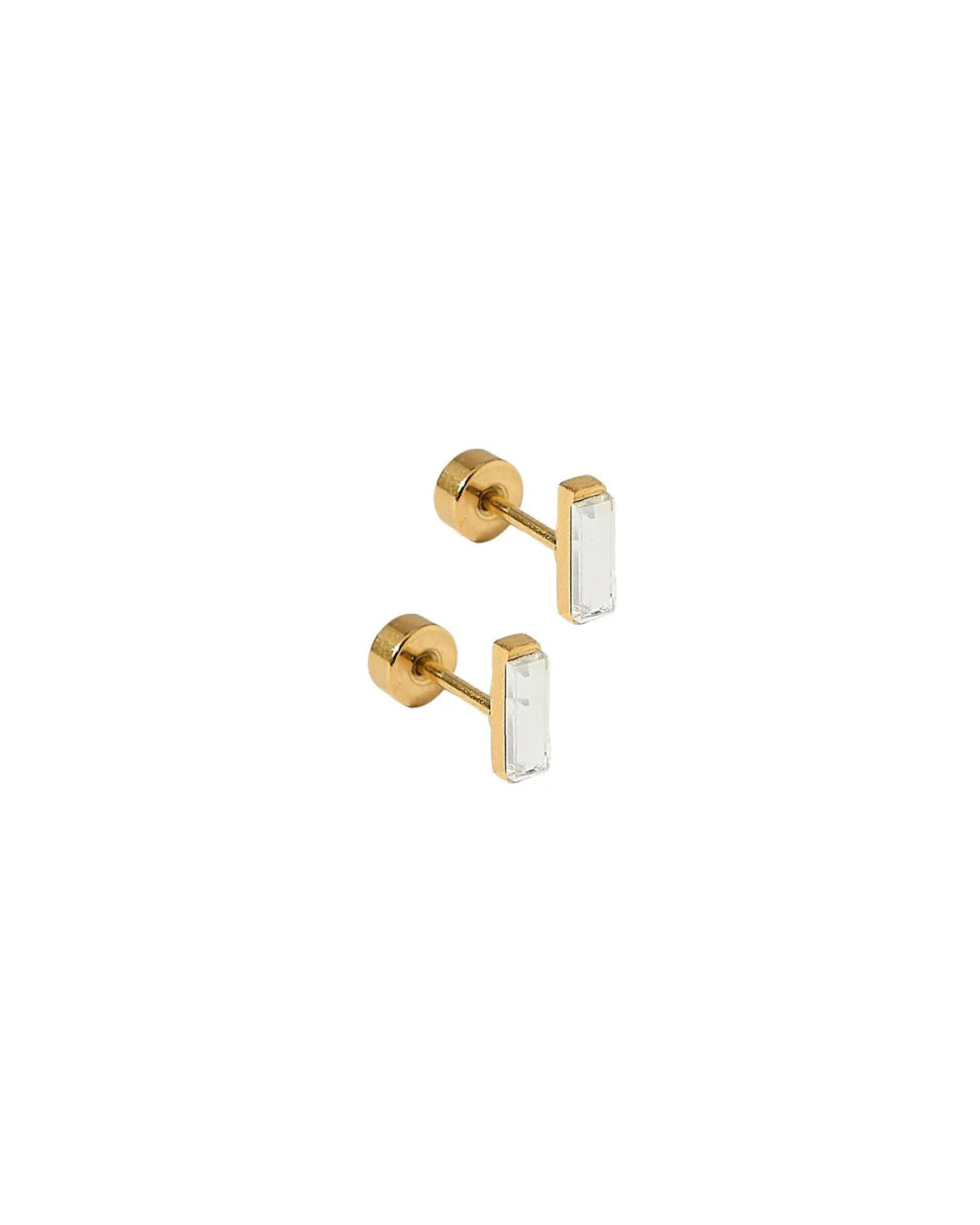 Screwback Stud Earrings - Amber – Bella Chic Home and Gift